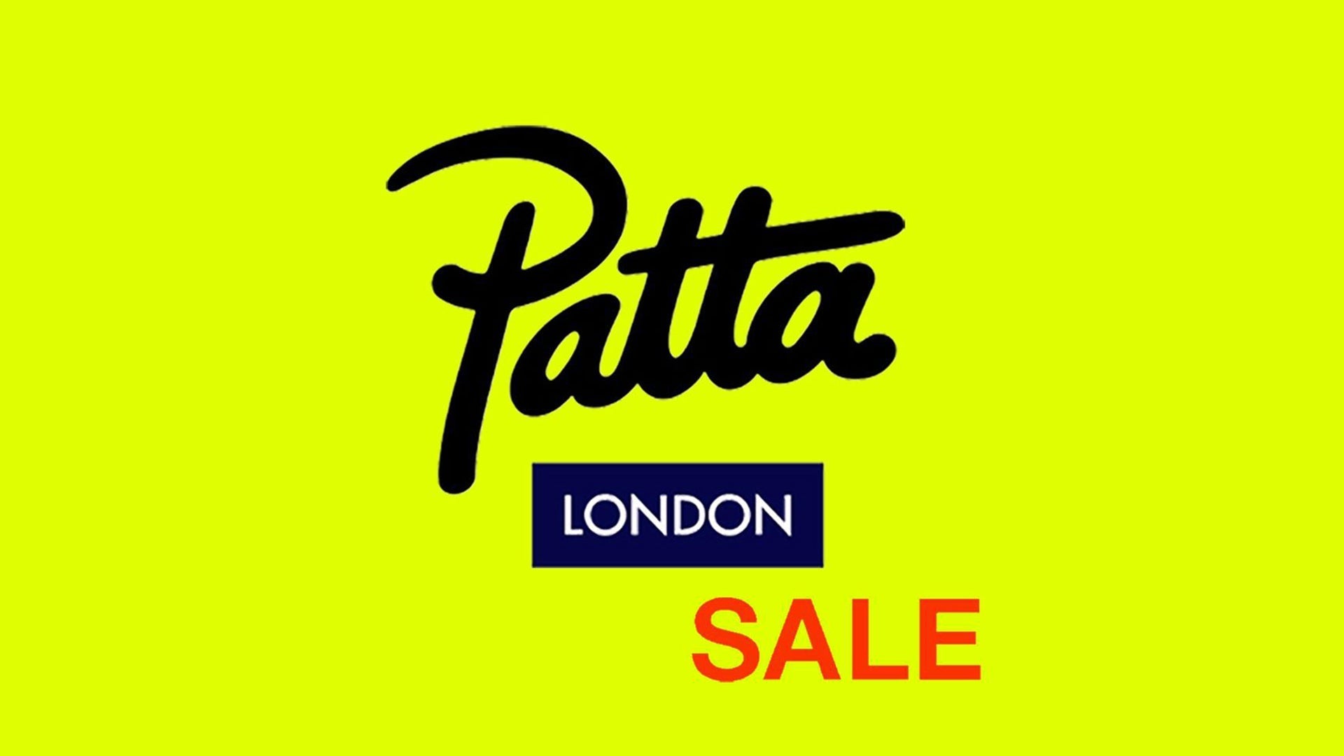 Patta London Sale – Patta UK