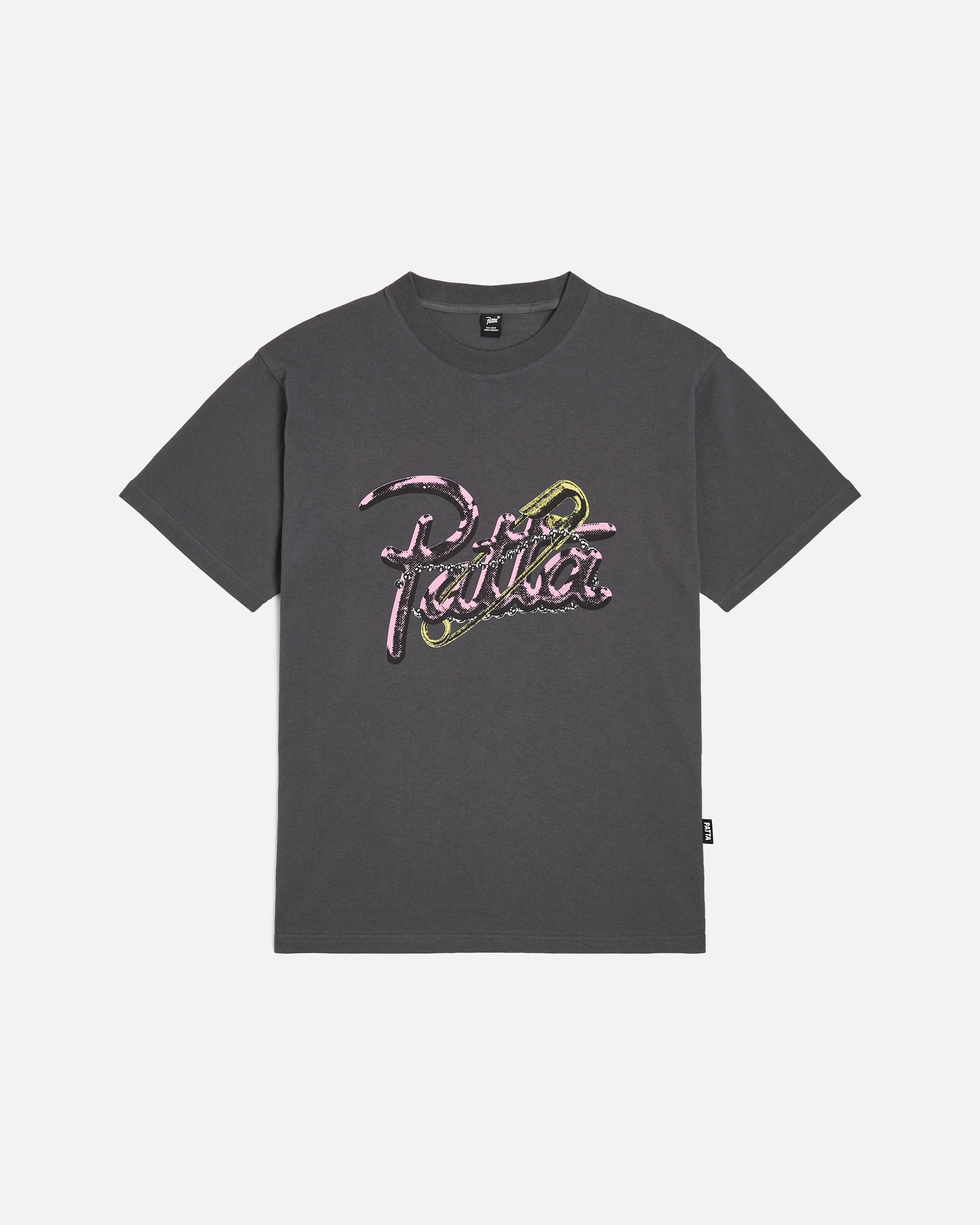 Patta Pinned T-Shirt (Forged Iron) – Patta UK