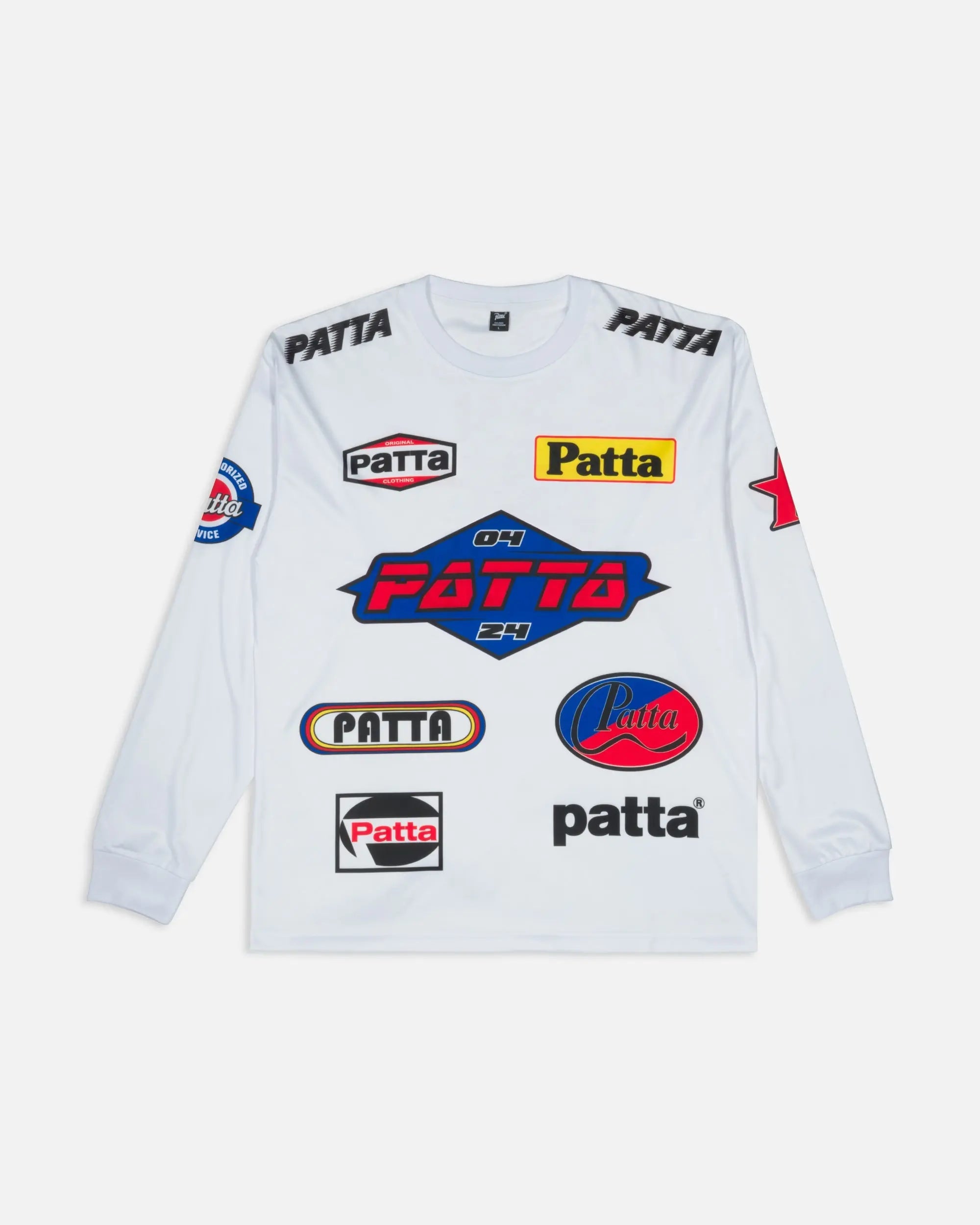 Patta Sponsor Jersey (White) - Patta – Patta UK